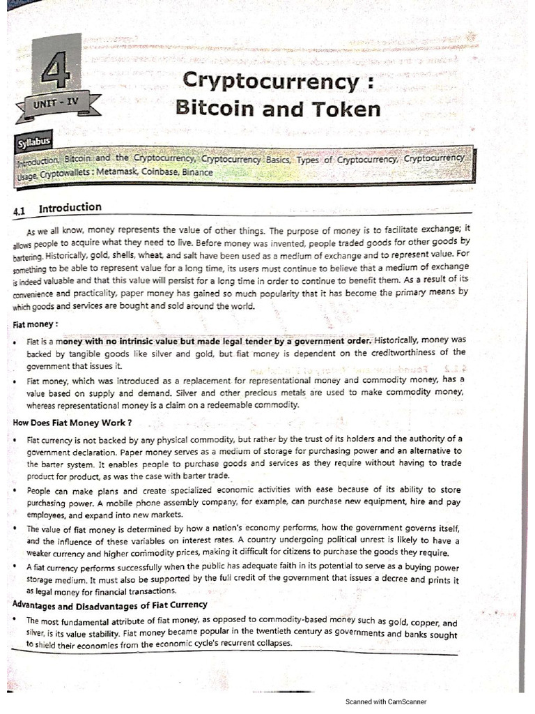 Chapter4 Blockchain Technology | PDF