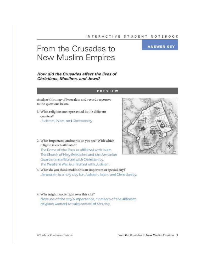 Crusades Key | PDF