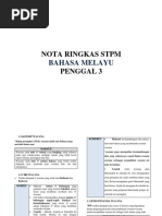 Bahasa Melayu Sem 2 (9102) - STPM 2023 (Skema) | PDF