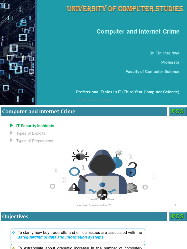 IT Security for Computer Science Students | PDF | Security | Computer ...