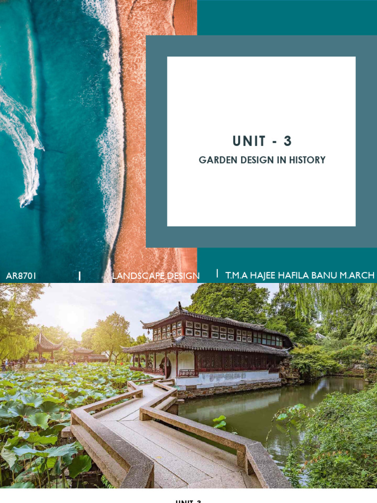 Unit - 3 - Landscape | PDF