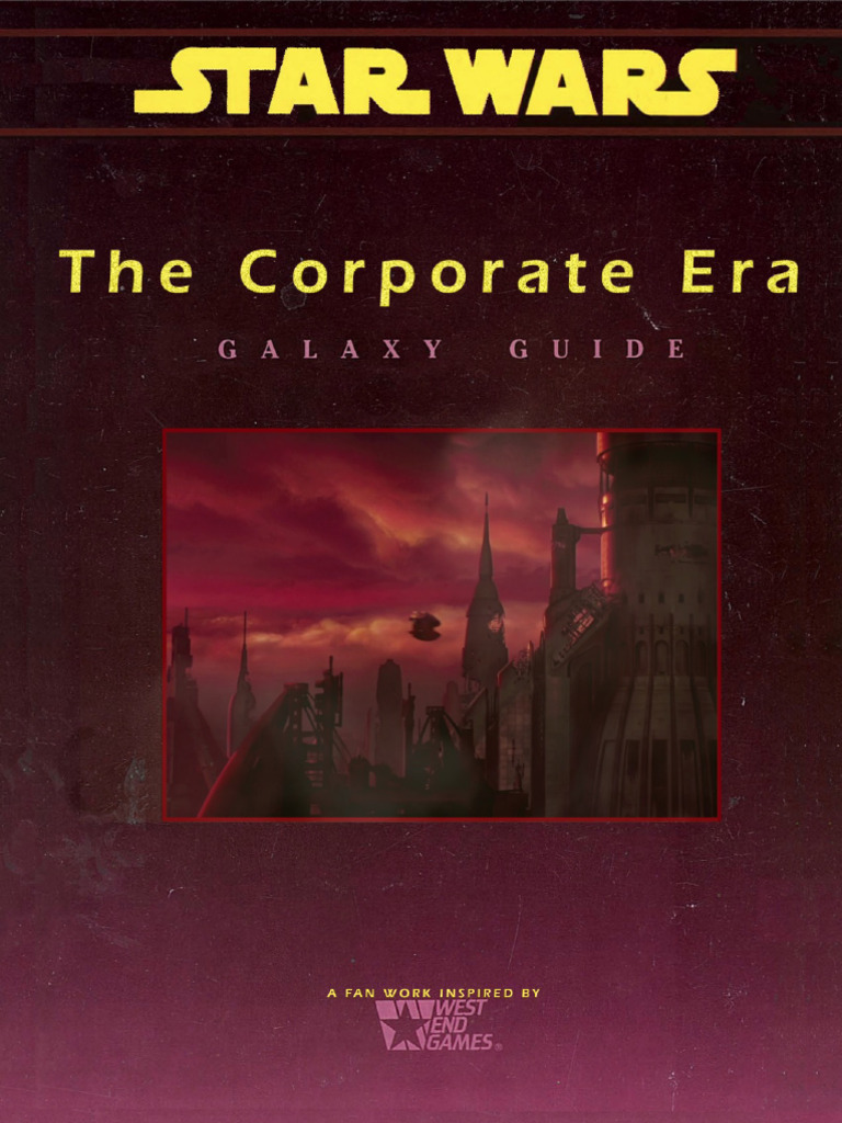 Star Wars Galaxy Guide The Corporate Era | PDF | Fighter Aircraft ...