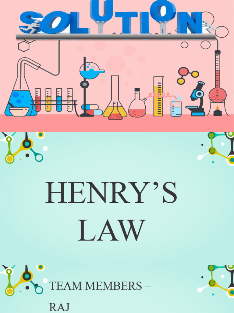 Understanding Henry's Law and Its Applications | PDF | Wellness ...