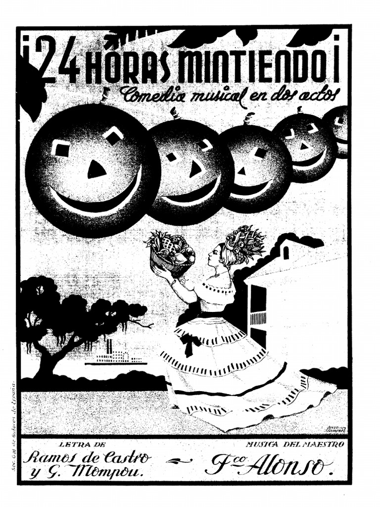 Chotis Arrimate Canto y Piano 24 Horas Mintiendo | PDF