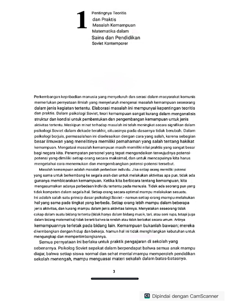 Terjemahan Buku 3 (Chapter 1) | PDF