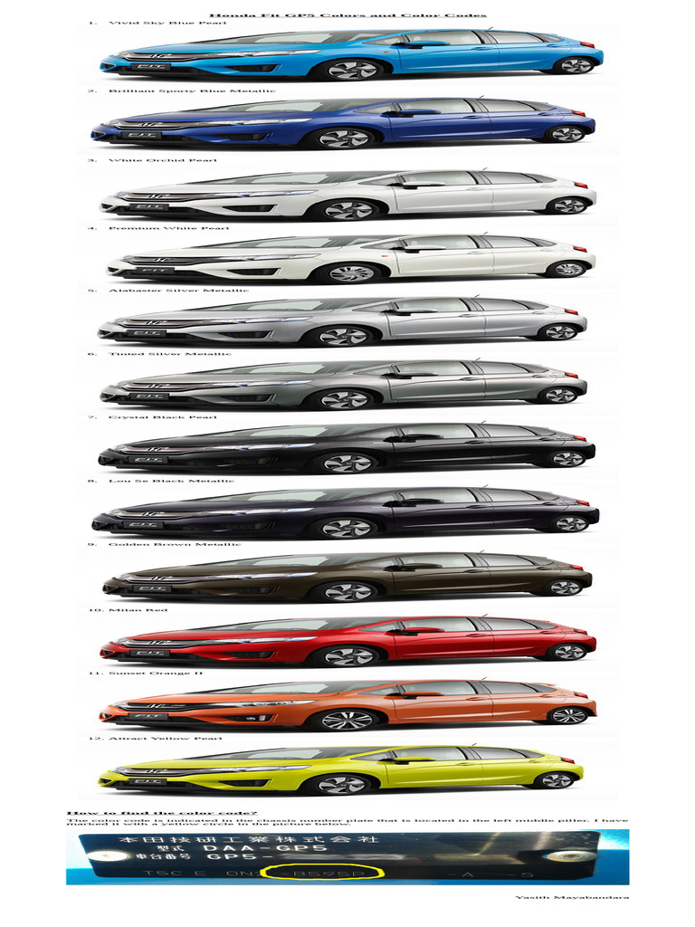 Gp5 Colors | PDF | Sports & Recreation