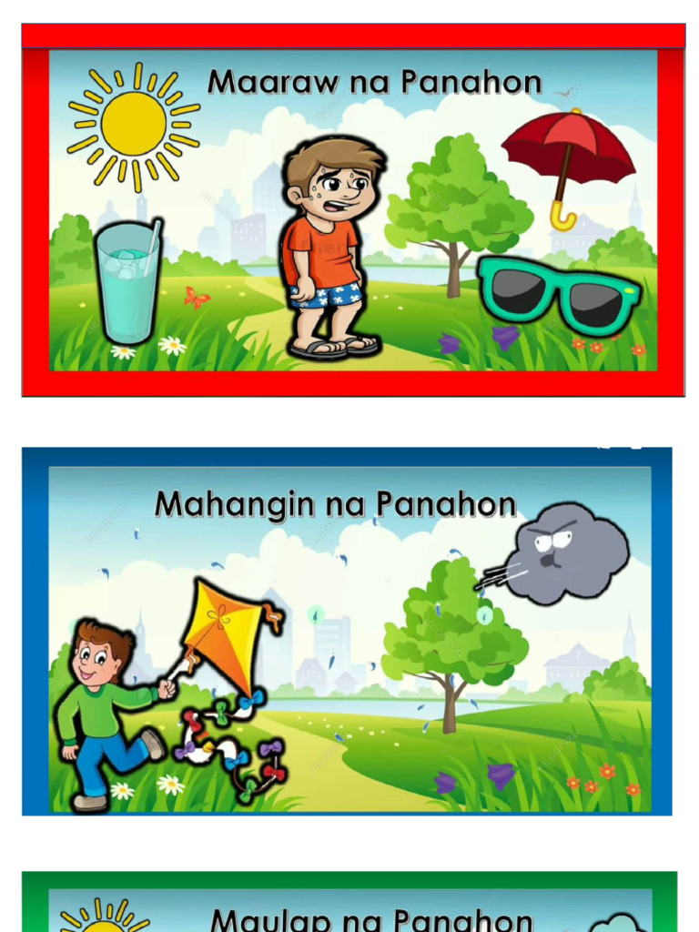 Weel10 Mga Uri NG Panahon | PDF