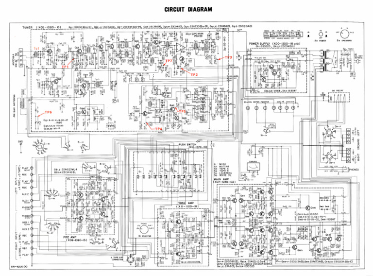 Hfe Kenwood Kr-4200 Schematic Alt Scan | PDF