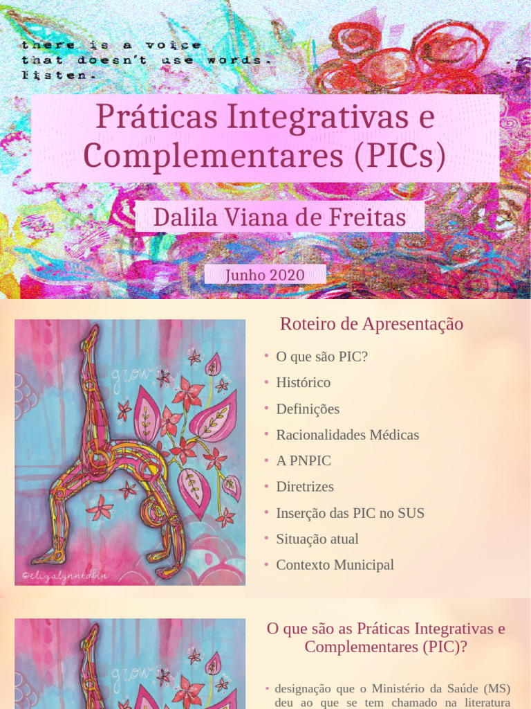 Praticas Integrativas e Complementares | Download grátis PDF | Sistema de saúde | Remédio