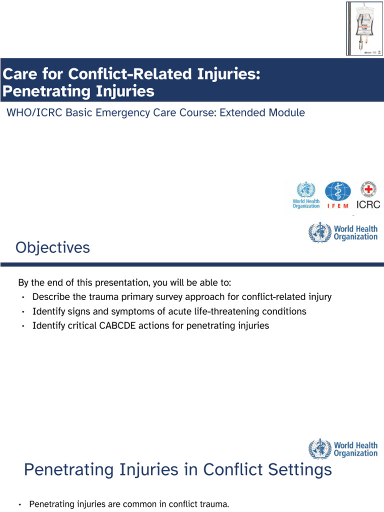 BEC_Conflict_Penetrating_Injury_Module2_EN | PDF