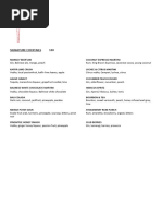 Opiuci Spirit & Liquor Menu Updated Apr 23 | PDF | Whisky | Soft Drink