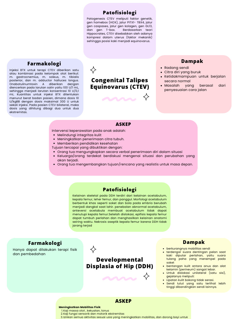 Terapi dan Intervensi CTEV dan DDH | PDF