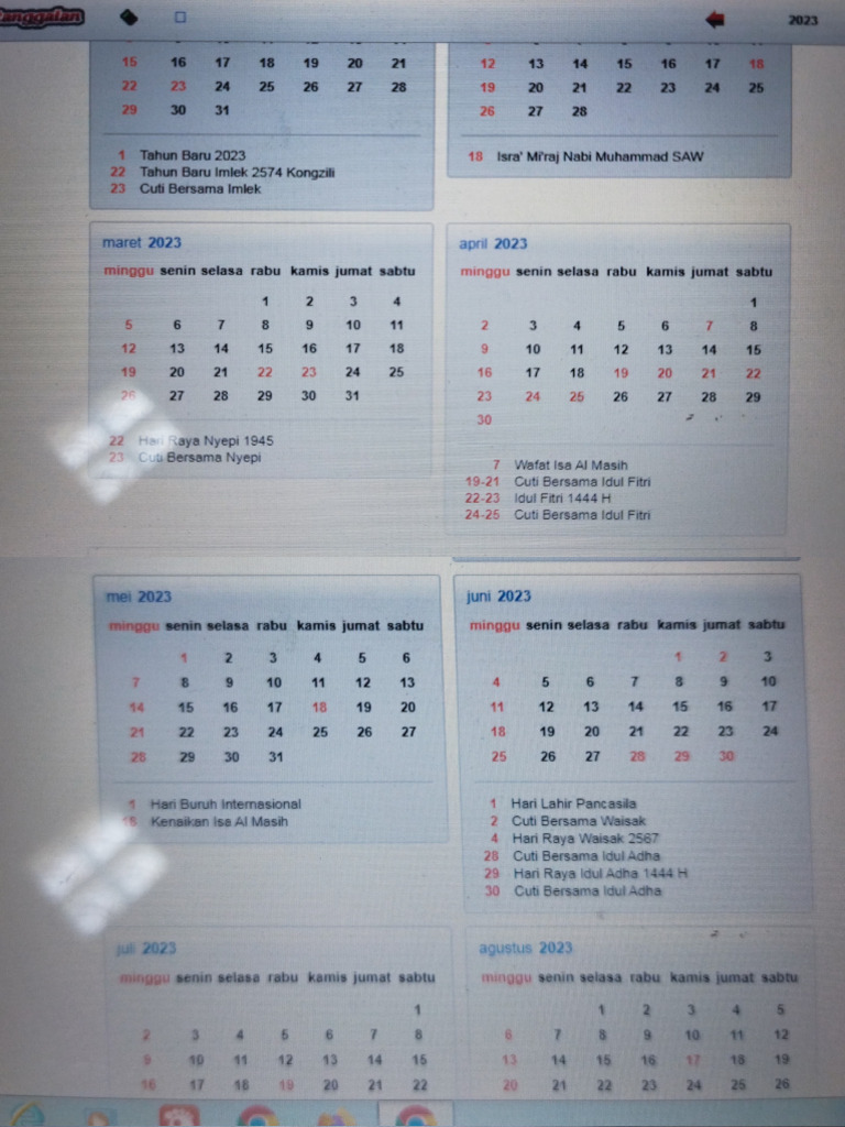 Ka Lender 2023 | PDF