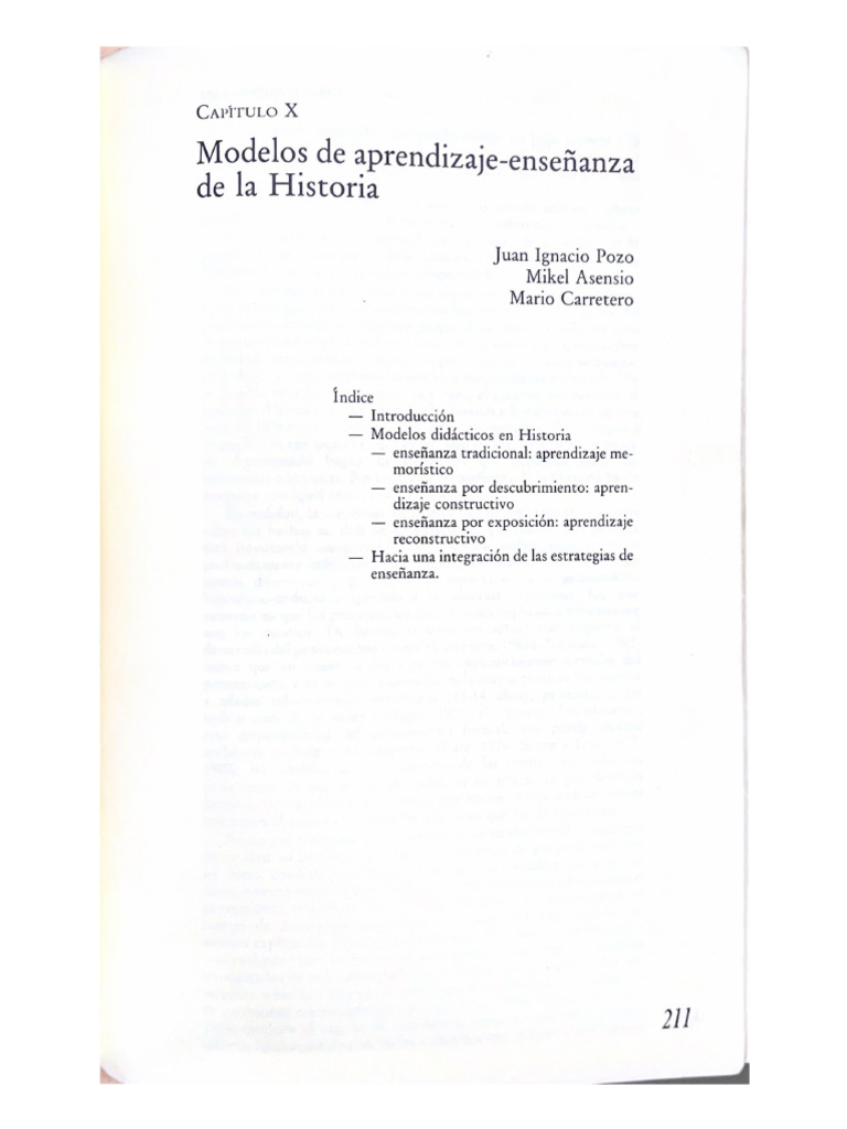 Modelos de Aprendizaje-Enseñanza | PDF