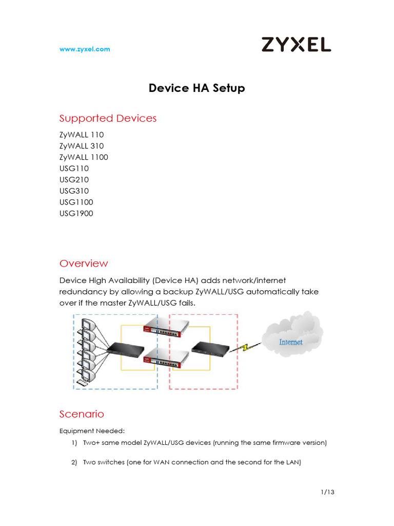 Device HA Setup 429 | PDF