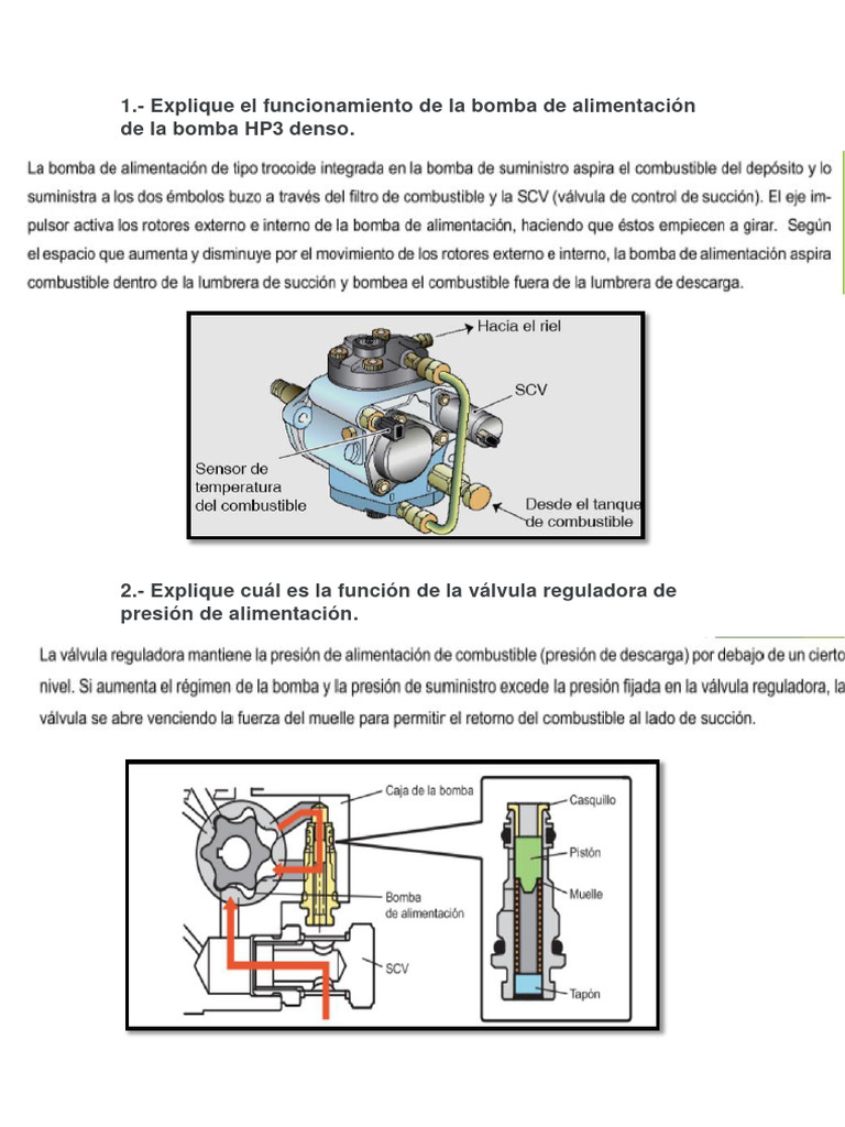 Comparativa de bombas Bosch CP4 y CP3 | PDF | Tecnología