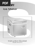 Intertek Ice Maker HZB-12C (EN) | PDF | Ac Power Plugs And Sockets | Water