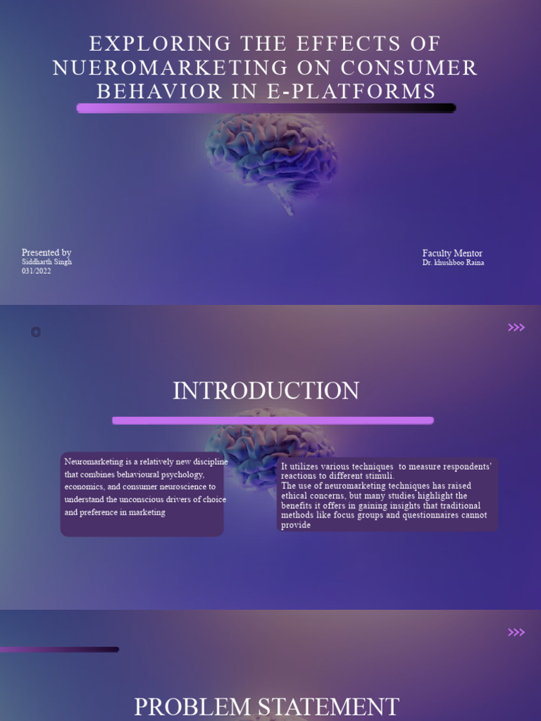 Neuroscience And Its Affect On Consumer Behavior Pdf