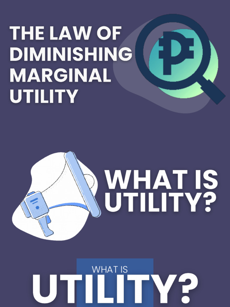 BA4 The Law of Diminishing Marginal Utility | PDF