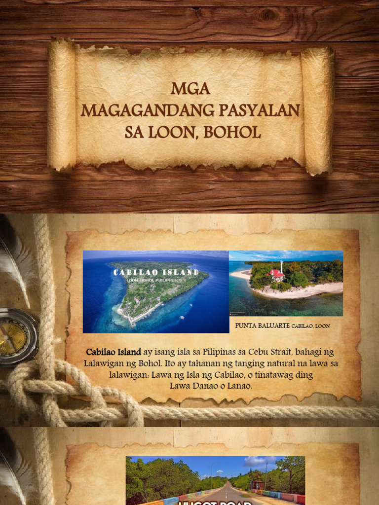 Mga Magagandang Pasyalan Sa Loon | PDF