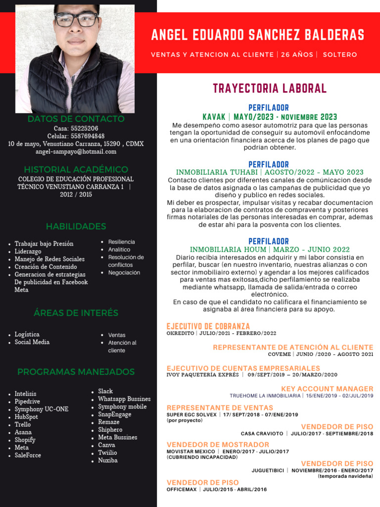 CV Actualizado | PDF | Business