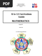Math Grade 9 Curriculum Guide | PDF | Quadratic Equation | Equations
