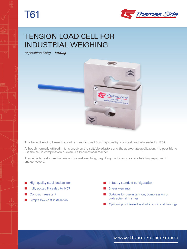 Thames Side Load Cell Wiring Guide | PDF