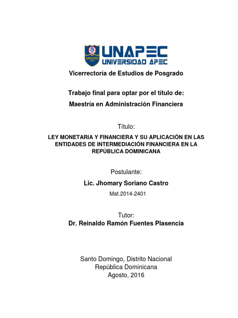 TPG Ci Maf 11 2016 Et170165 | PDF | Bancos centrales | Bancos