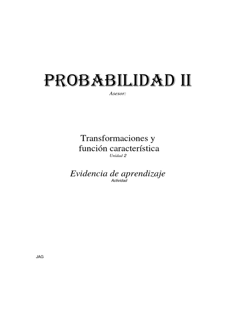 Mpro2 U2ea | PDF | Integral | Función de densidad de probabilidad