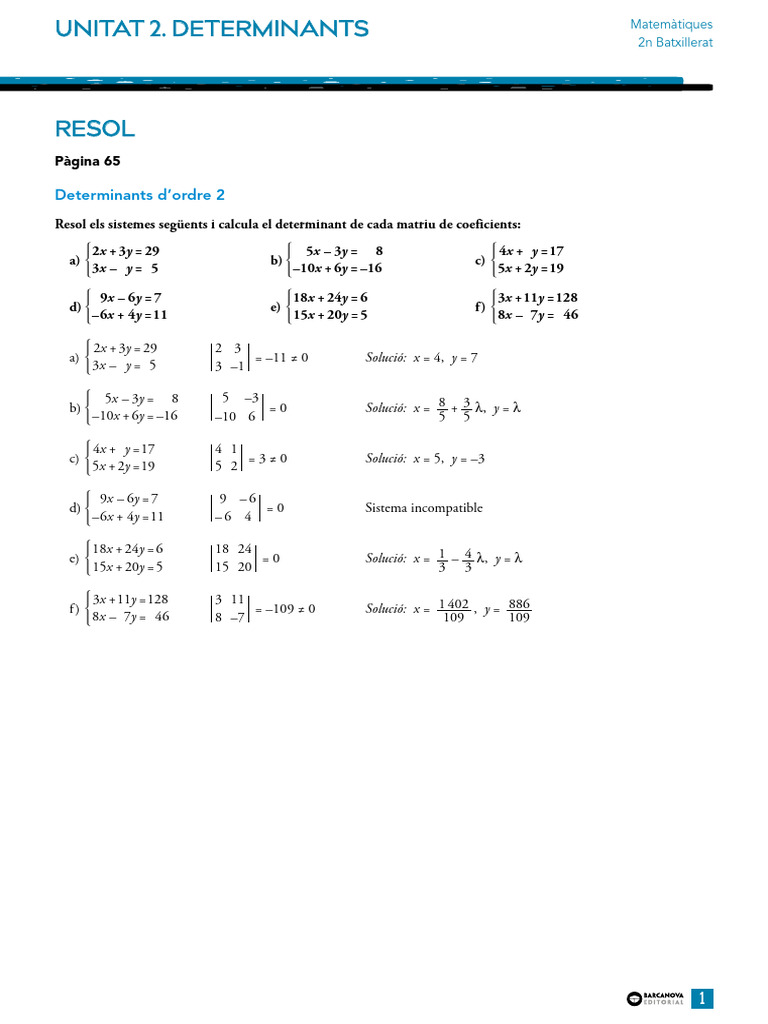 02 Determinants 3 | PDF