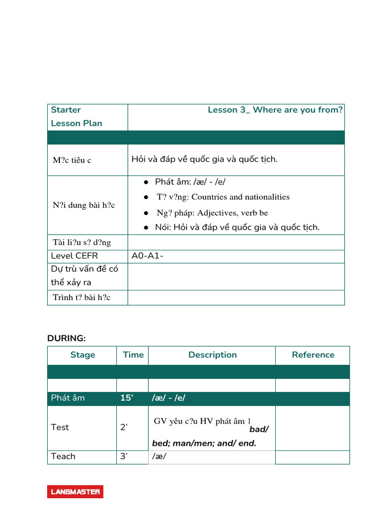 (LMC) Lesson 3 - Lesson Plan | PDF