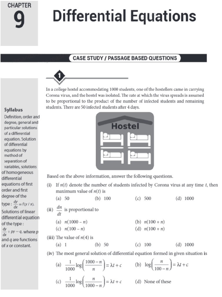 Differential Equations | PDF