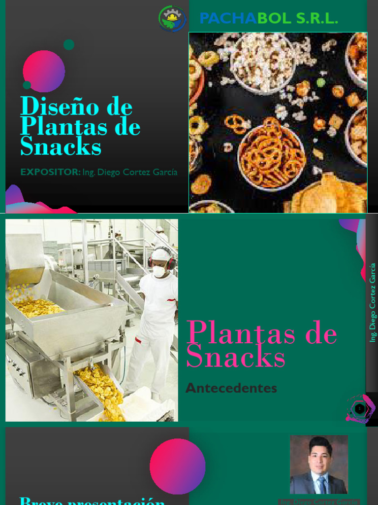 Diseño de Plantas de Snacks | PDF