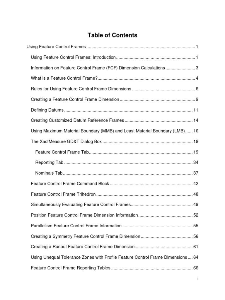 19 - Using Feature Control Frames | PDF | Geometry