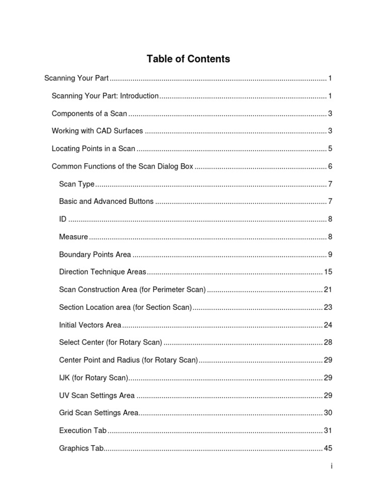 20 - Scanning Your Part | PDF