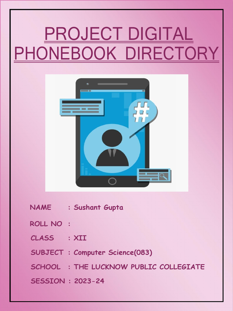 Phone Directory | PDF