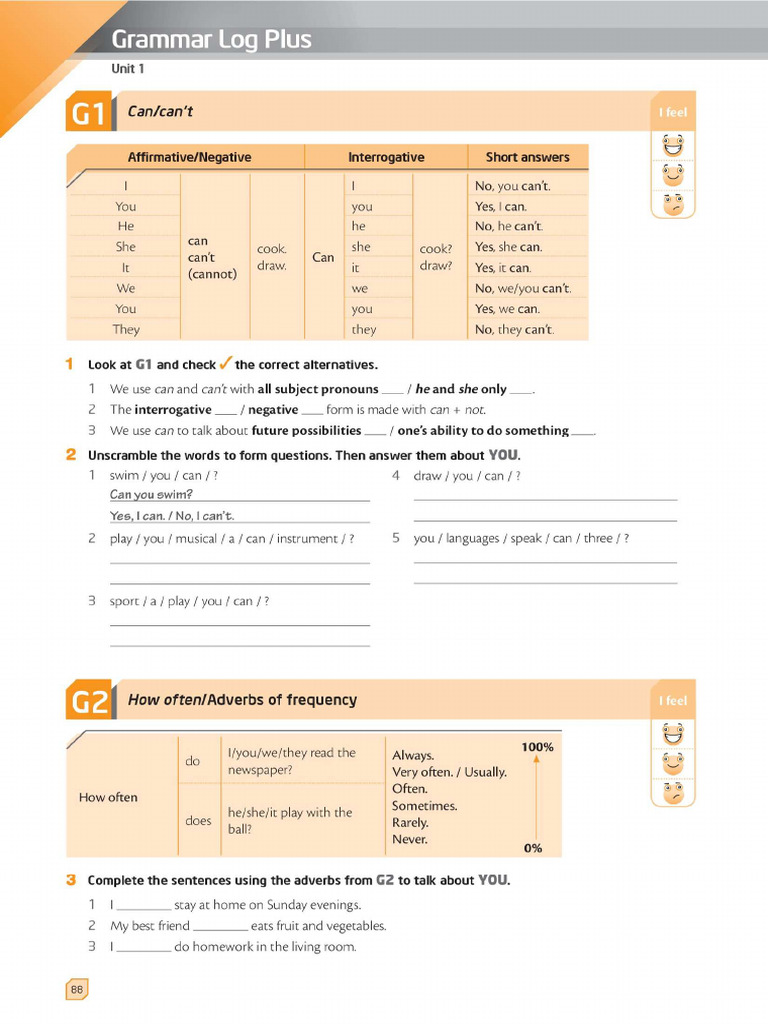 02 Student Grammar Log Plus and Workbook | PDF