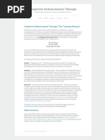 CBT Formulation Template | PDF