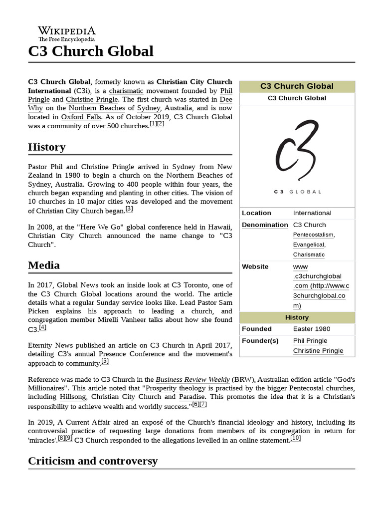 C3_Church_Global | PDF