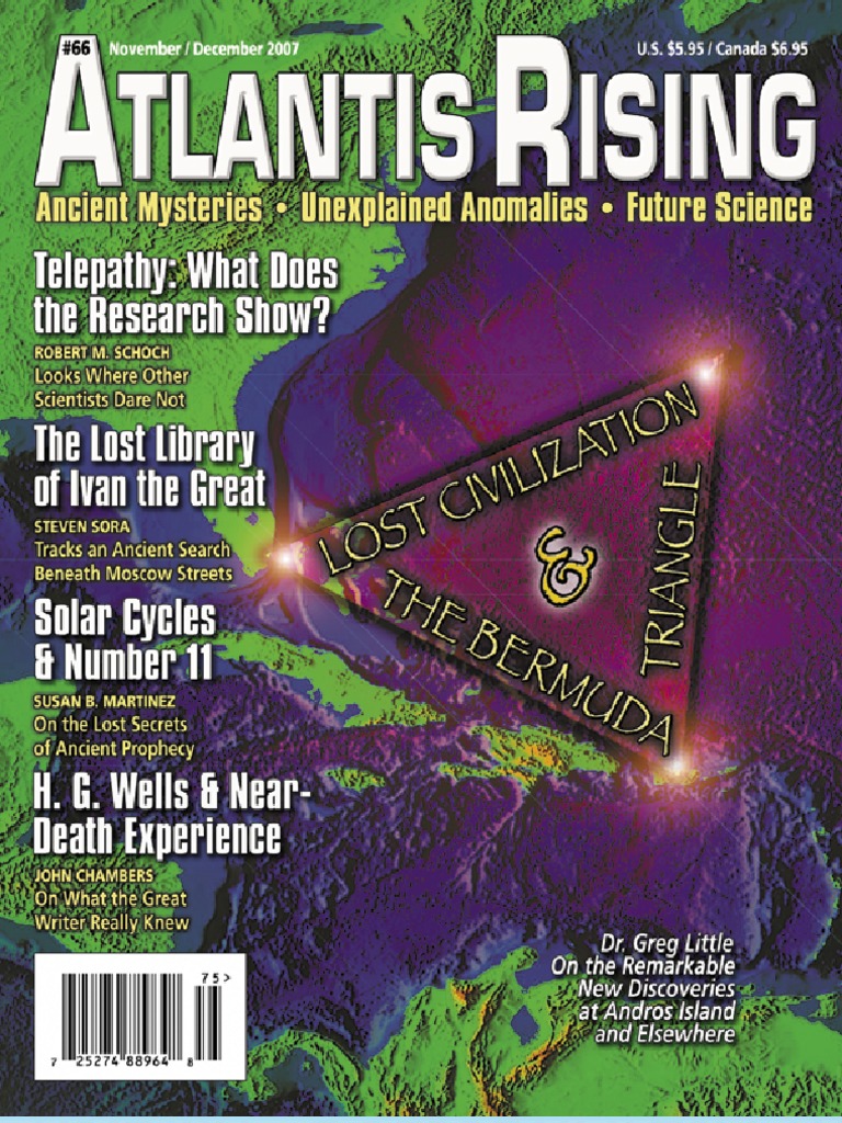 No66 Atlantis Rising Magazine Lost Civiization The Bermuda Triangle | PDF