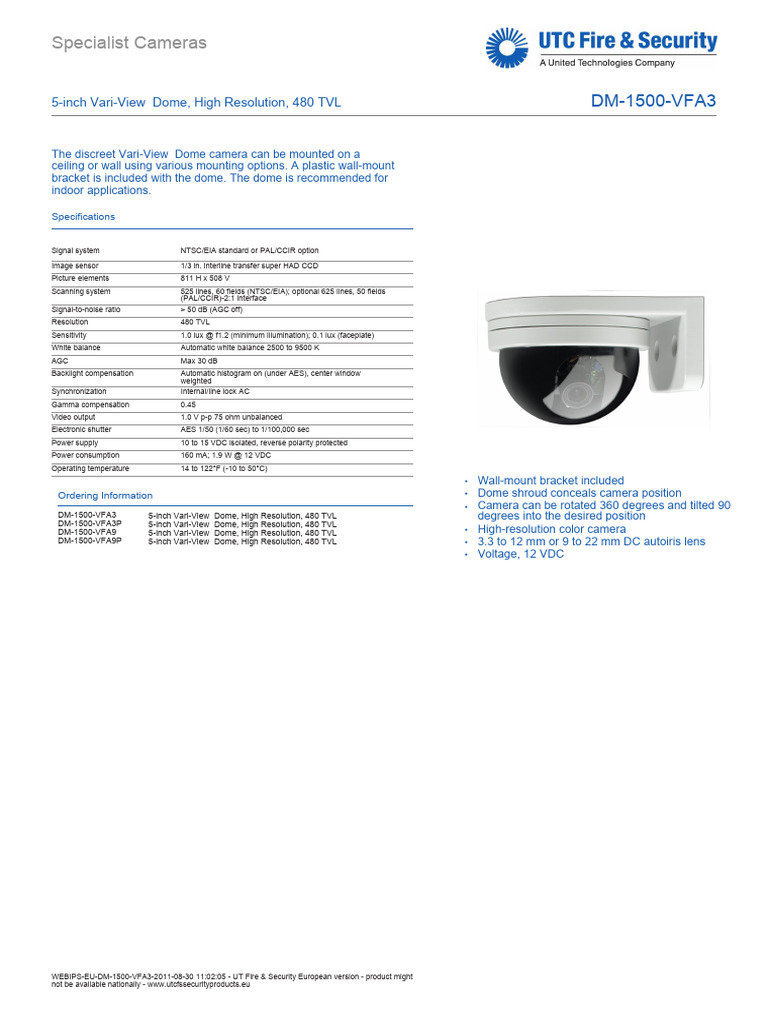 Info Emea DM 1500 Vfa3 | PDF