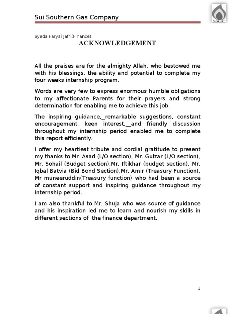 SSGC Final Report | PDF | Payments | Cheque