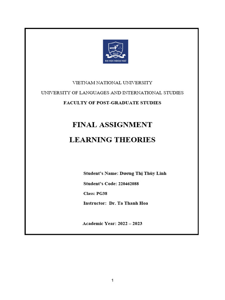 TL Final-Assignment | PDF
