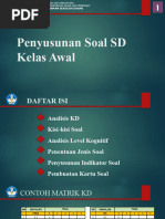 Panduan Penyusunan Kisi-Kisi Dan Soal | PDF