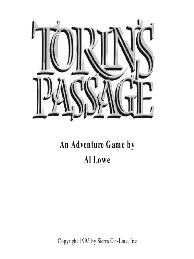 Torin's.passage Manual | PDF