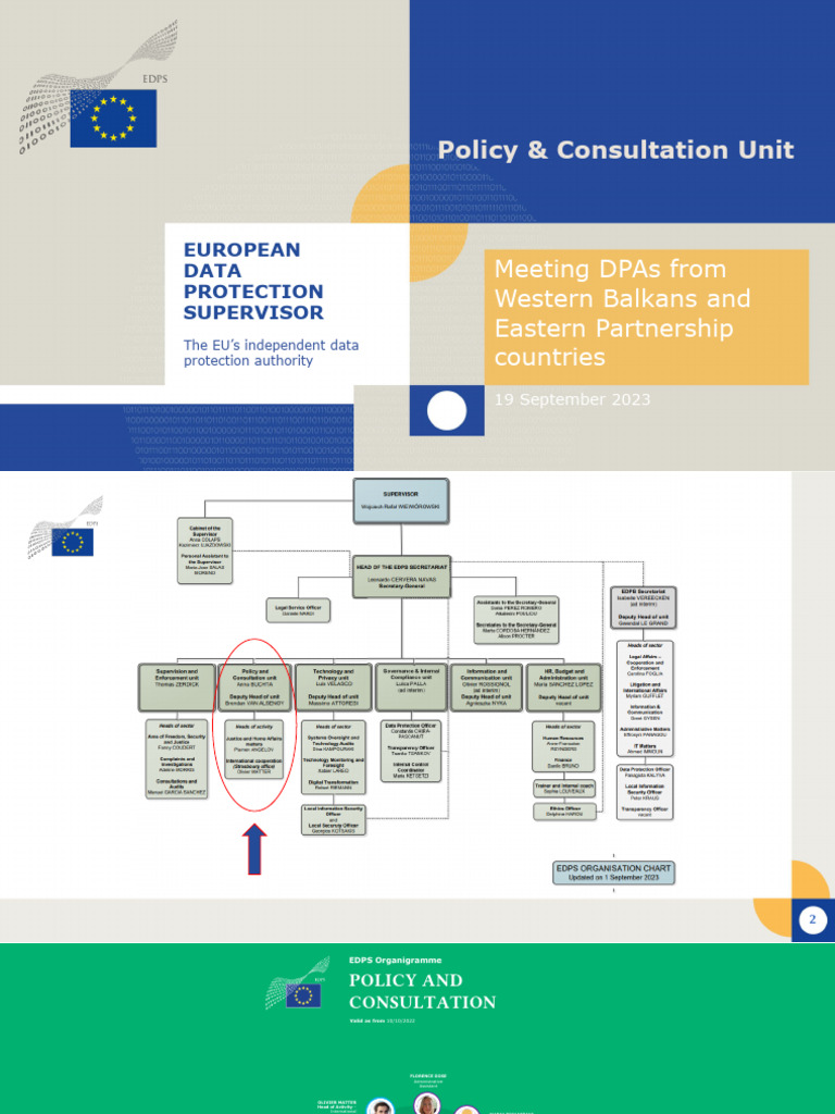 EU Data Protection Supervisor Overview | PDF | Justice | Crime & Violence