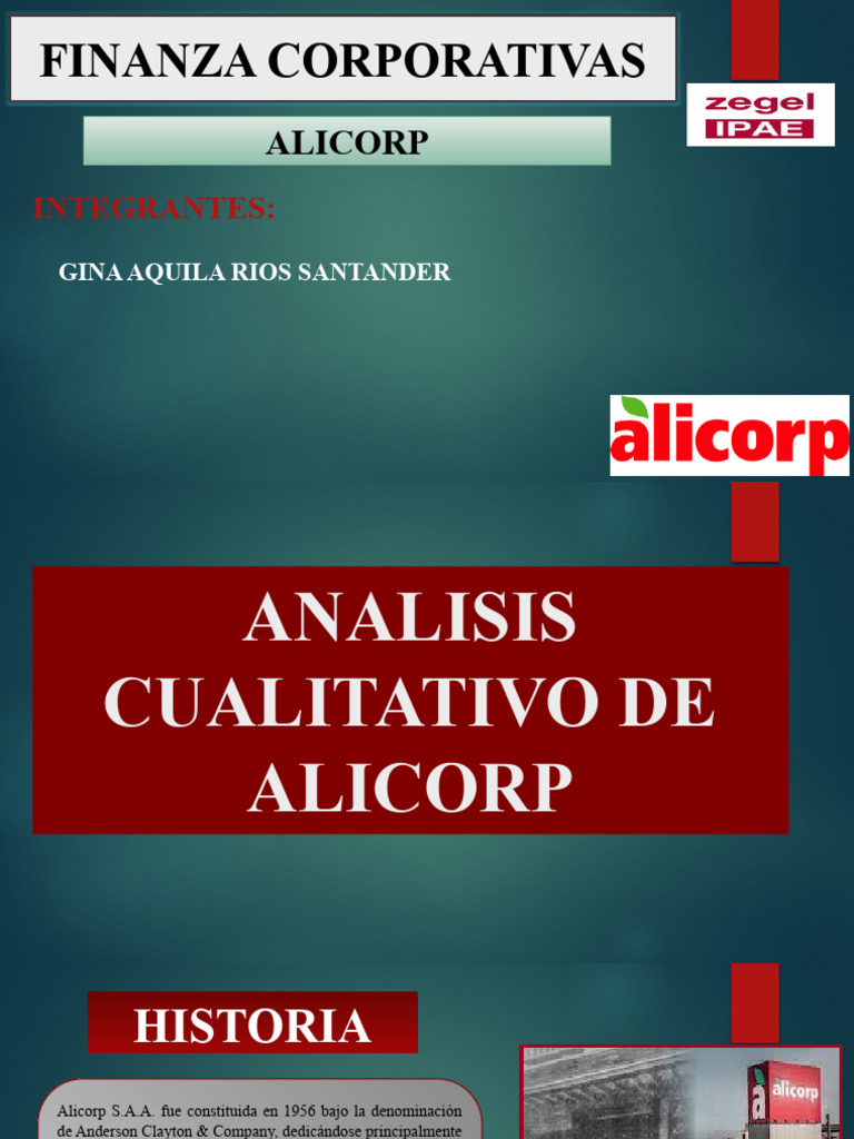 ALICORP | PDF