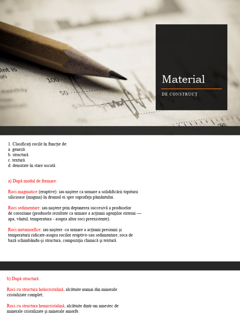 Materiale de Constructii | PDF