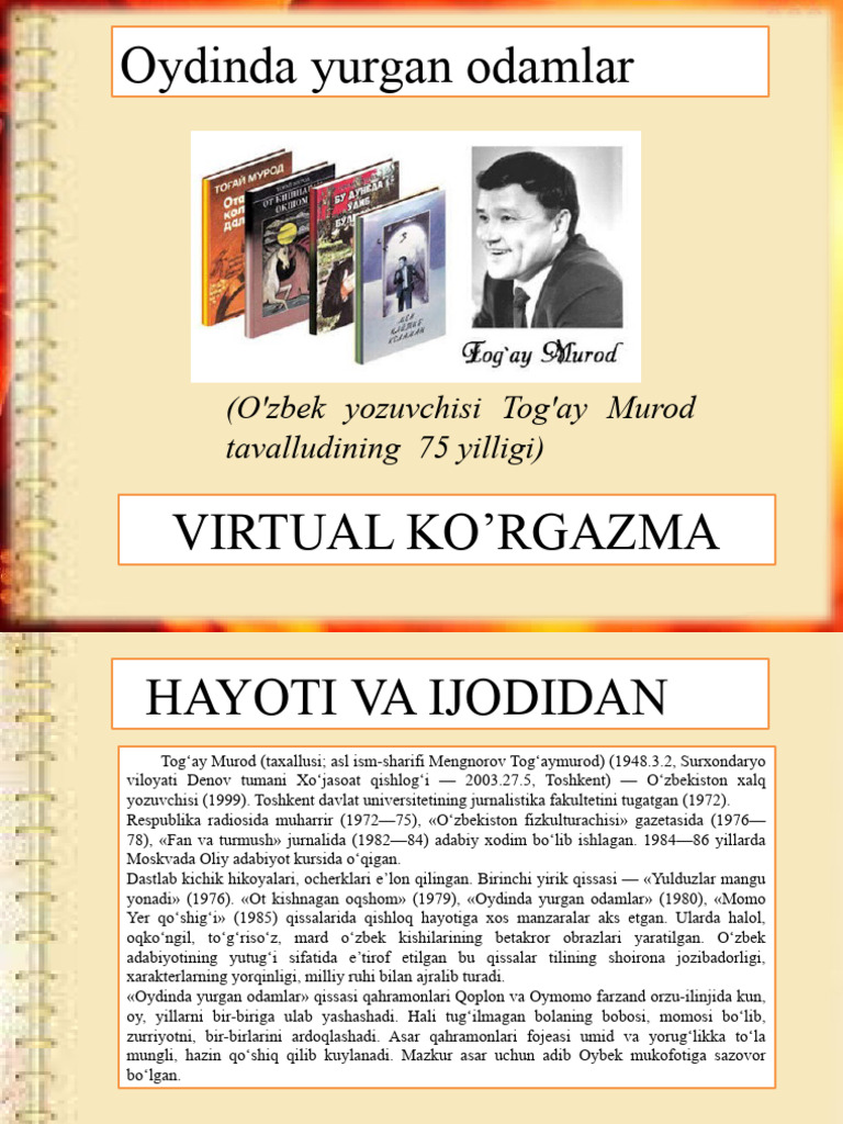 Tog'ay Murod (3) | PDF