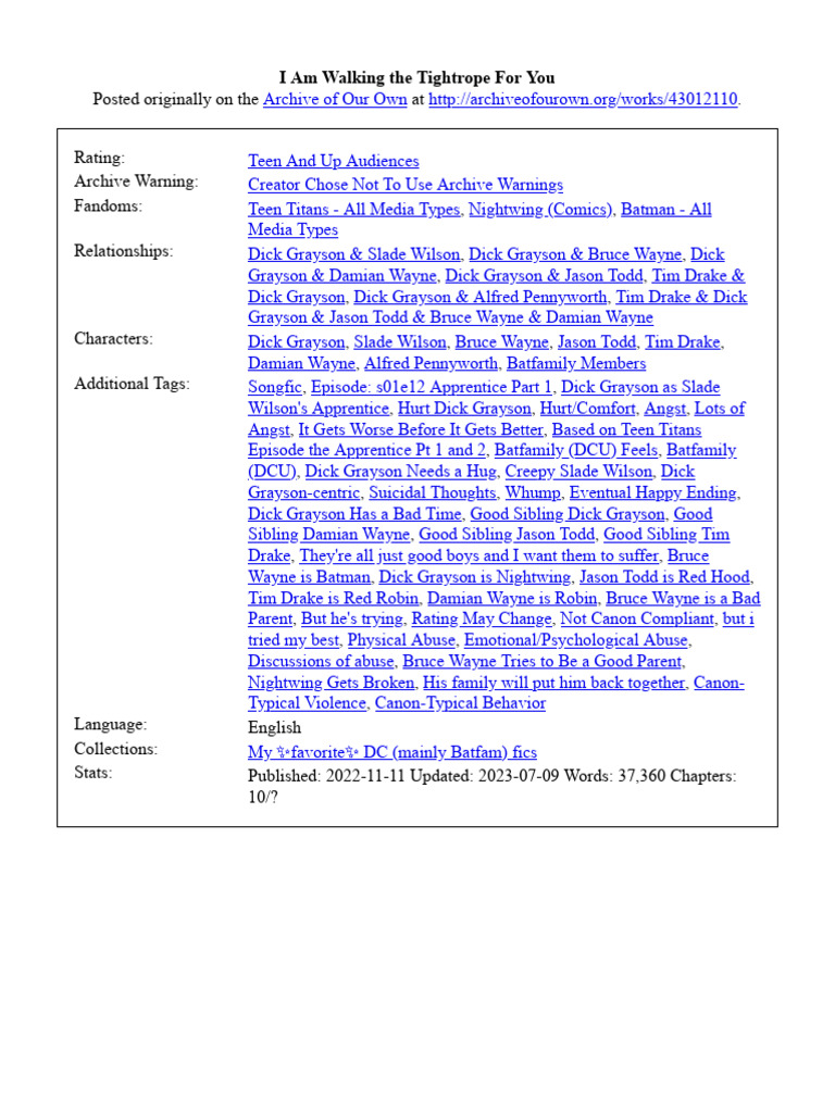 I Am Walking The | PDF